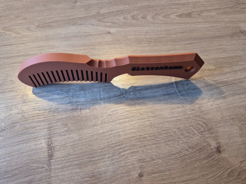 Comb for bald heads - Free 3D Print Model - MakerWorld