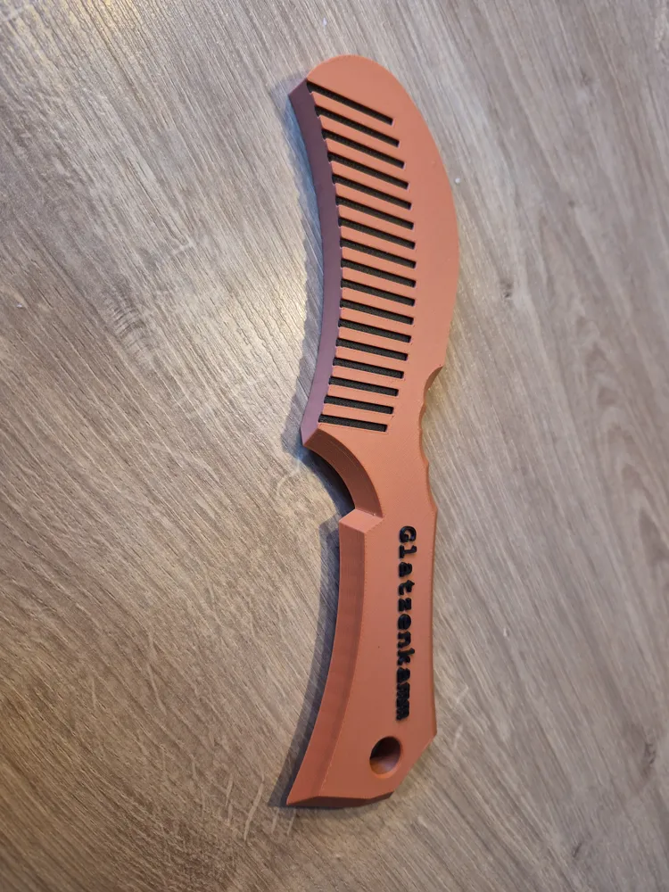 Comb for bald heads - Free 3D Print Model - MakerWorld