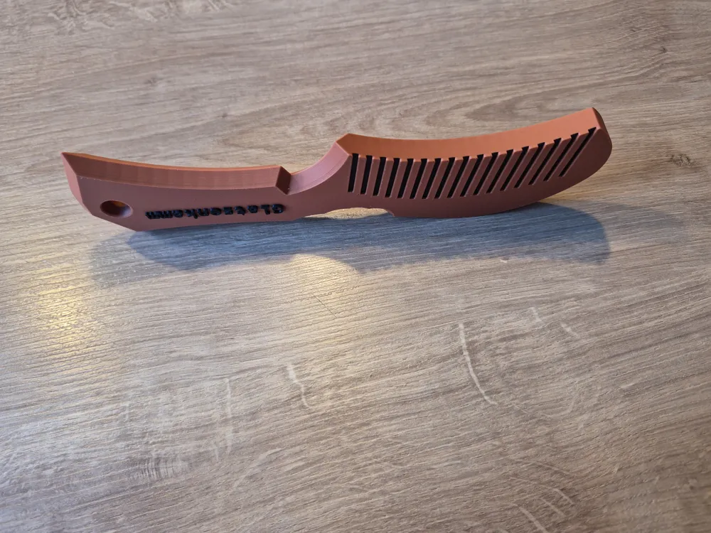 Comb for bald heads - Free 3D Print Model - MakerWorld