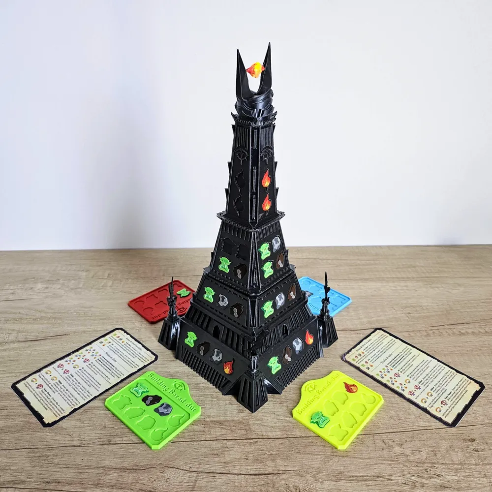 Building Barad Dur by kRCorp - MakerWorld