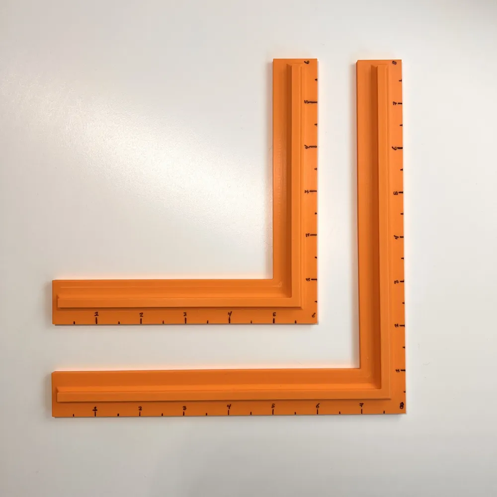 Right Angle — Square Measure Ruler Set - Free 3D Print Model - MakerWorld