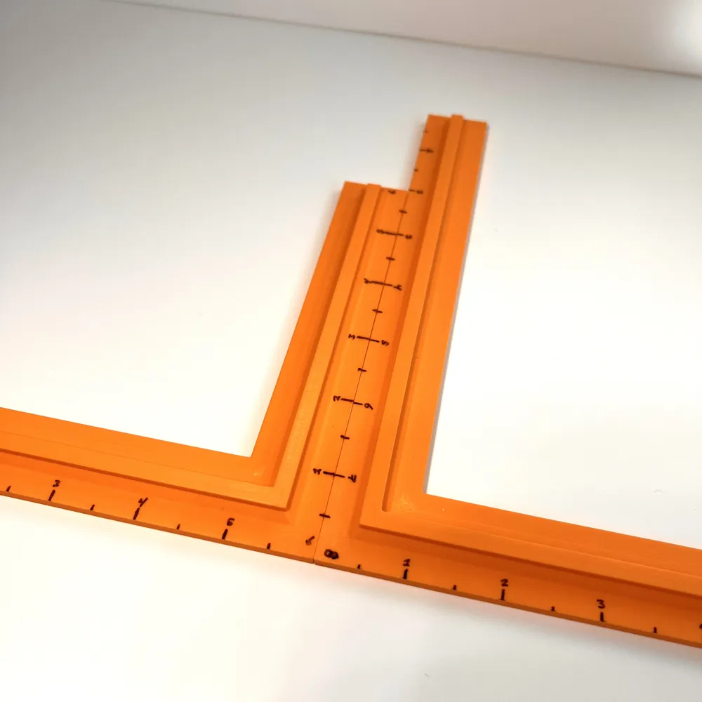 Right Angle — Square Measure Ruler Set - Free 3D Print Model - MakerWorld