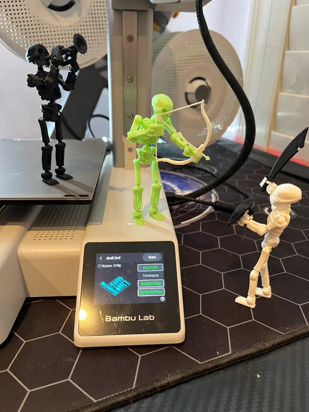 posable skeleton 13 on a kit card Remixed by Neptune MakerWorld ...