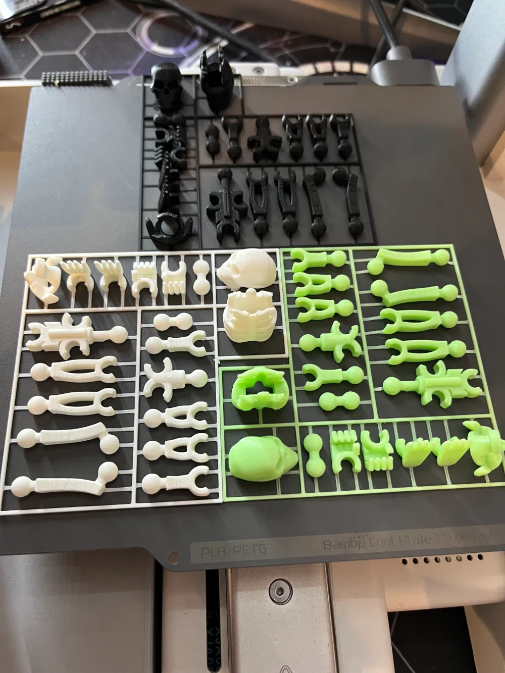 posable skeleton 13 on a kit card Remixed by Neptune MakerWorld ...