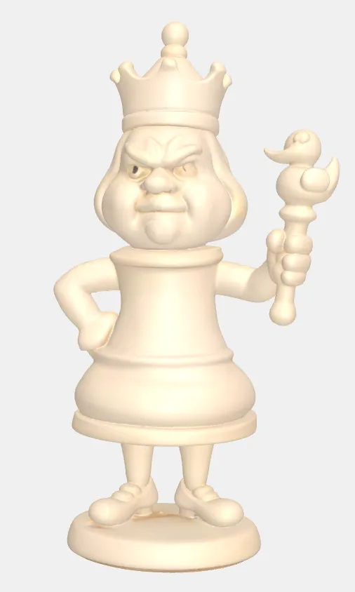 Comical Alive Chess Pieces Set by ClydeB3 MakerWorld: Download Free 3D ...