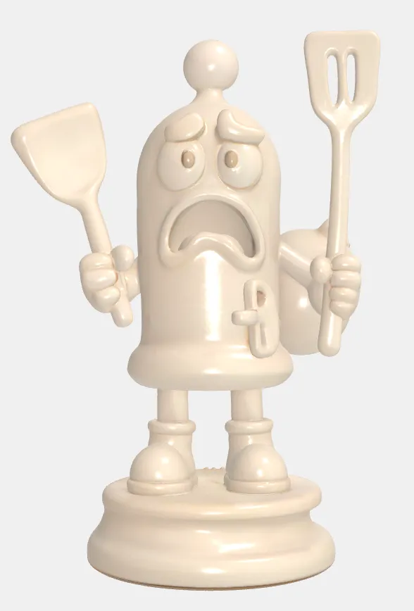 Comical Alive Chess Pieces Set by ClydeB3 MakerWorld: Download Free 3D ...