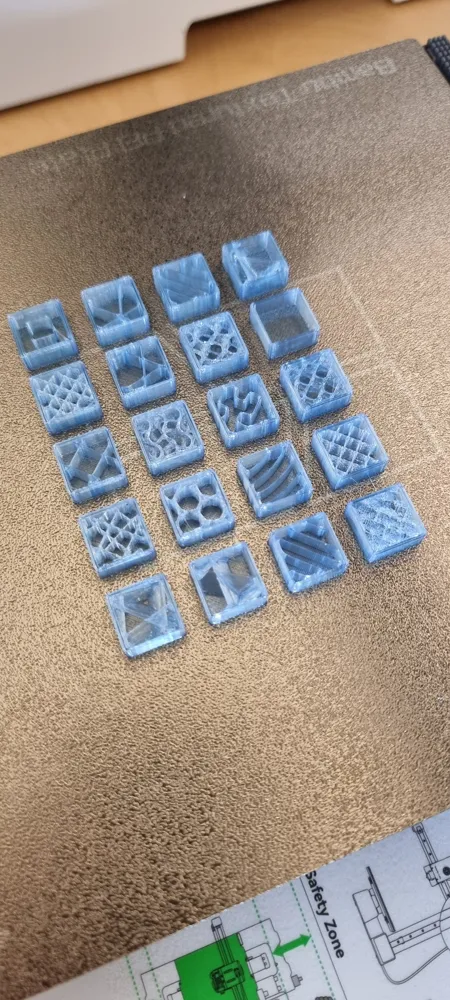 Infill Test Cubes by Lilmiwip - MakerWorld