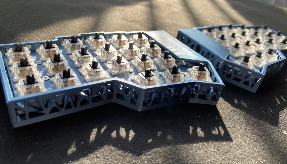 Corne V3 Hollow Shell - Free 3D Print Model - MakerWorld