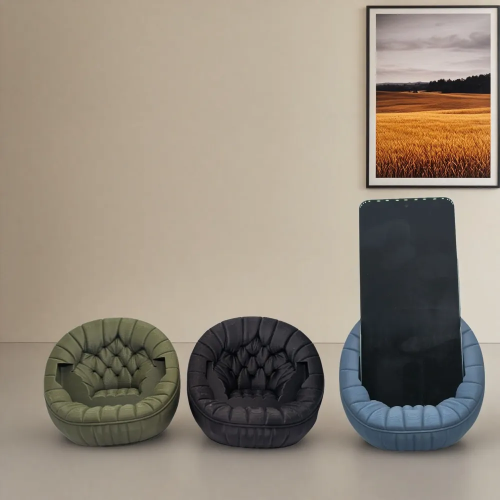 Throne for Your Phone – Elegant Desk Stand by Handsin3d MakerWorld ...