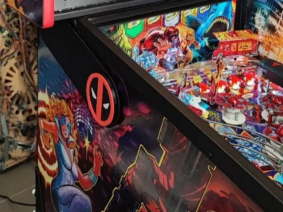 Deadpool pinball hinge cover (three separate parts) by foramusementonly ...