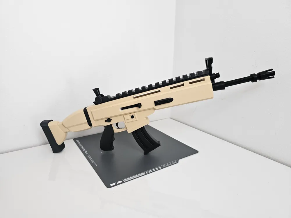 Fortnite Scar Model 21" Glue Assembly 1:1 Replica - Free 3D Print Model ...