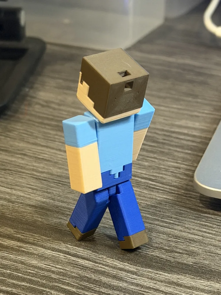 minecraft steve no ams - Free 3D Print Model - MakerWorld