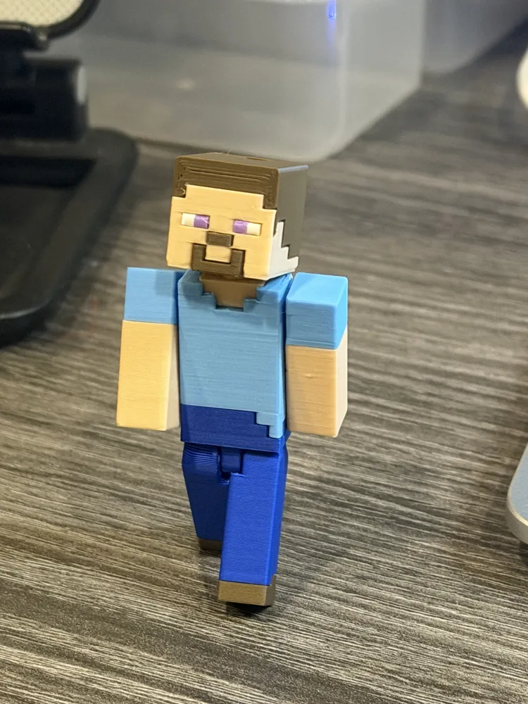 minecraft steve no ams - Free 3D Print Model - MakerWorld