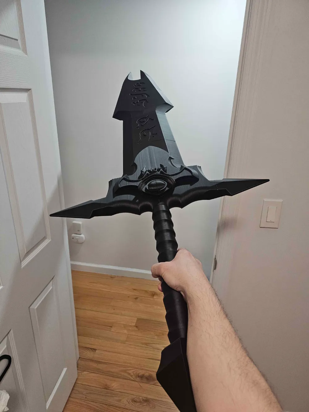 World Of Warcraft Greatsword Of The Ebon Blade by Llambda MakerWorld ...