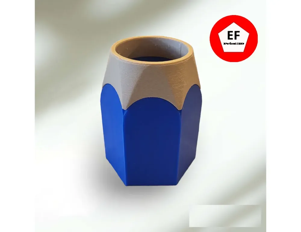 pencil shaped pencil holder - Free 3D Print Model - MakerWorld