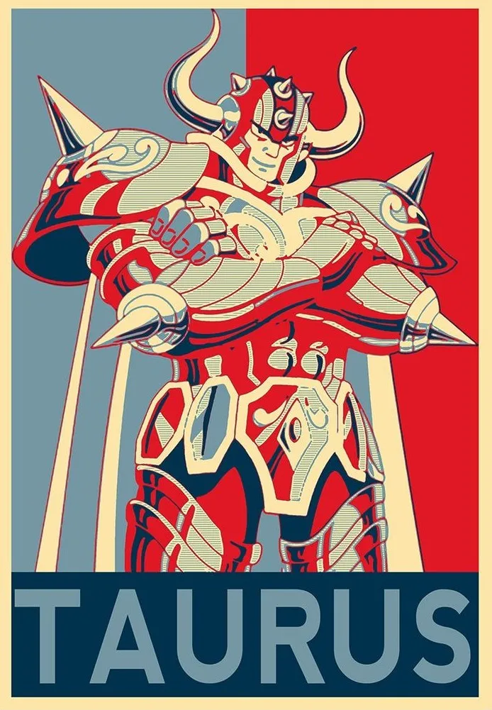 Hueforge Taurus Saint Seiya 5 Colors by steve6978_ttv - MakerWorld