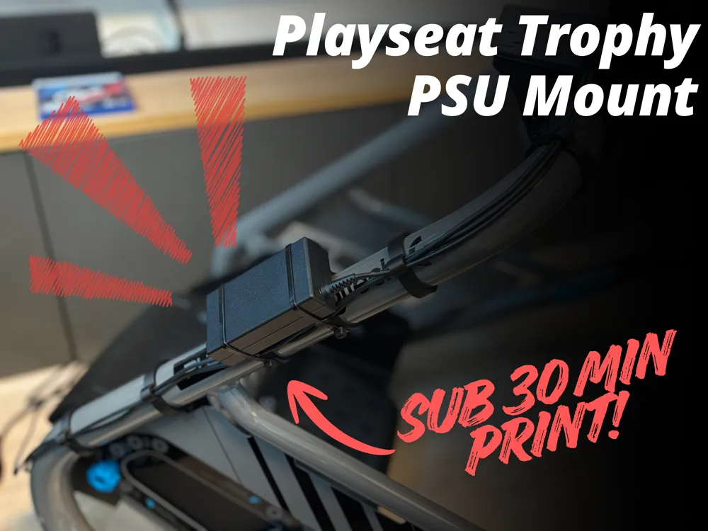 Support d'alimentation - Playseat Trophy - Modèle d'Impression 3D ...