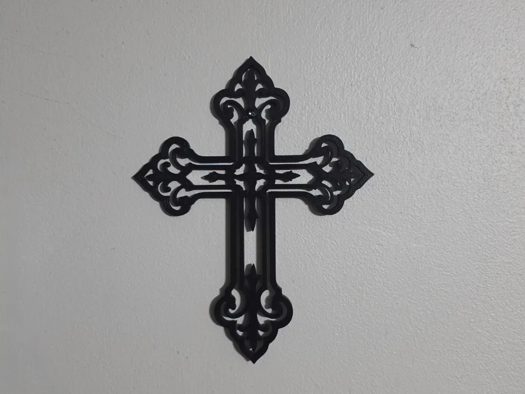 Vintage Cross - Free 3D Print Model - MakerWorld