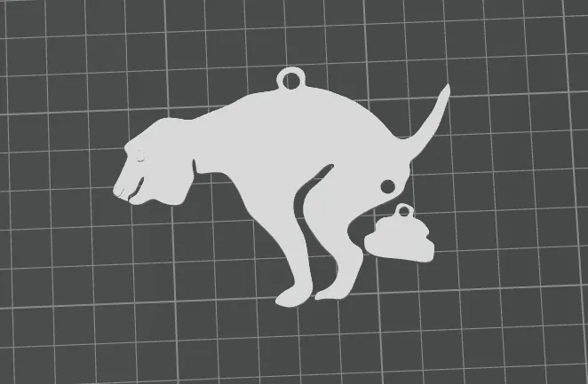 Poopy dog Christmas tree decoration by ThomasSitto - MakerWorld