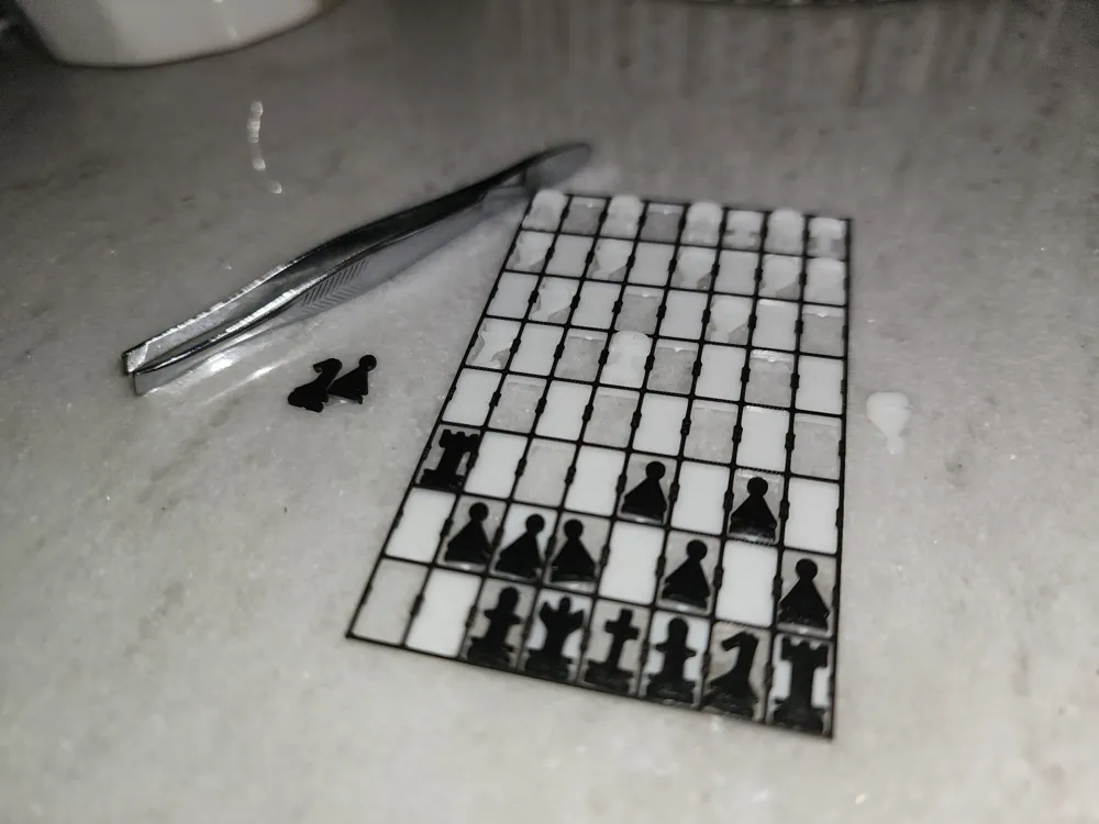 Micro Chess Board by Printables3D - MakerWorld