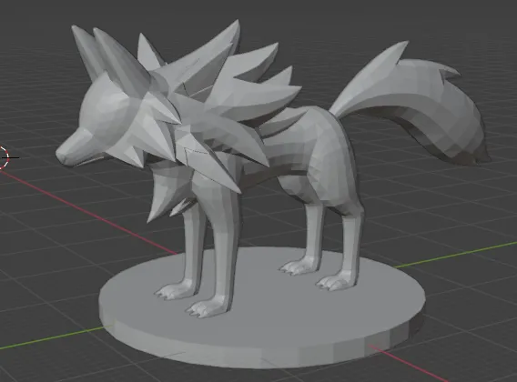 Lycanroc Pokemon by N0VA MakerWorld: Download Free 3D Models