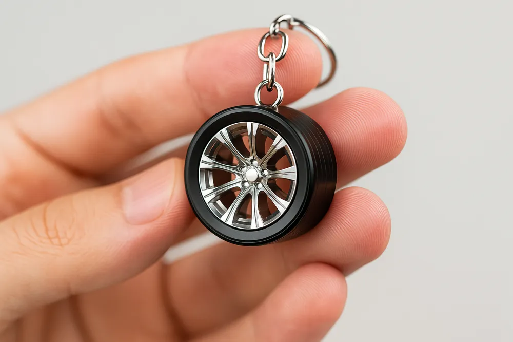 Vehicle Tire Keychain - Free 3D Print Model - MakerWorld