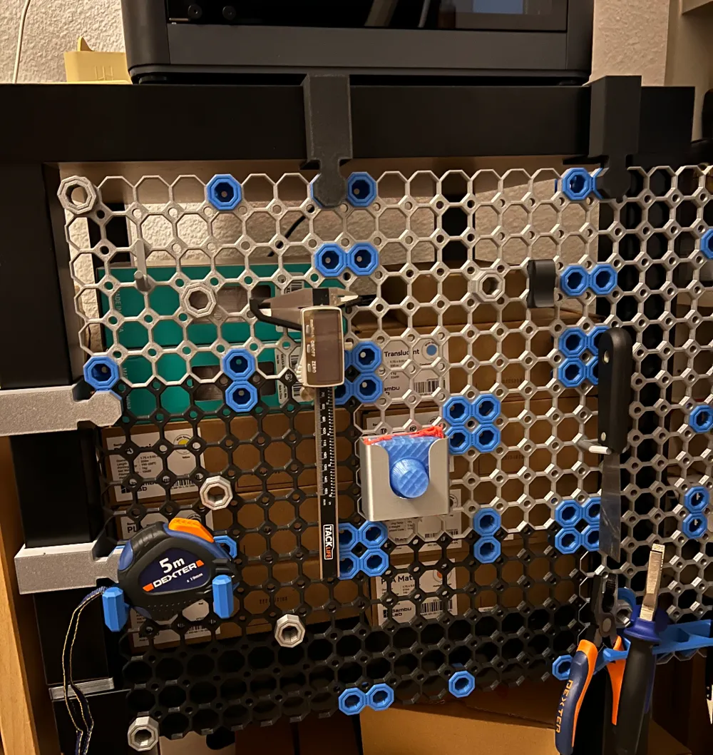 Ikea lack multiboard mount by Ganoprint3d MakerWorld: Download Free 3D ...