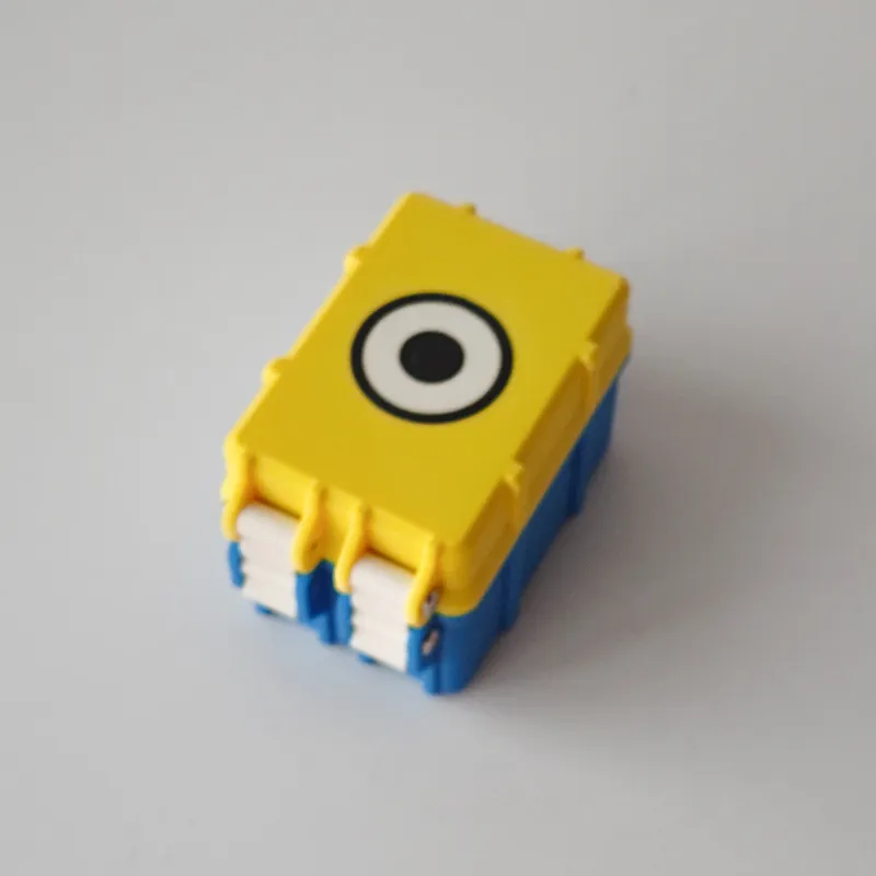 Minions-themed Modular Battery Storage Box by YEXIAO夜枭【国际】 MakerWorld ...