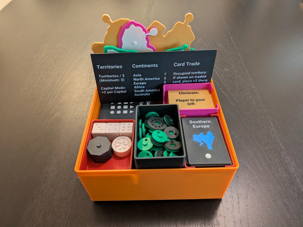 RISK Boardgame SmartPlay Edition by Timm MakerWorld: Download Free 3D Models