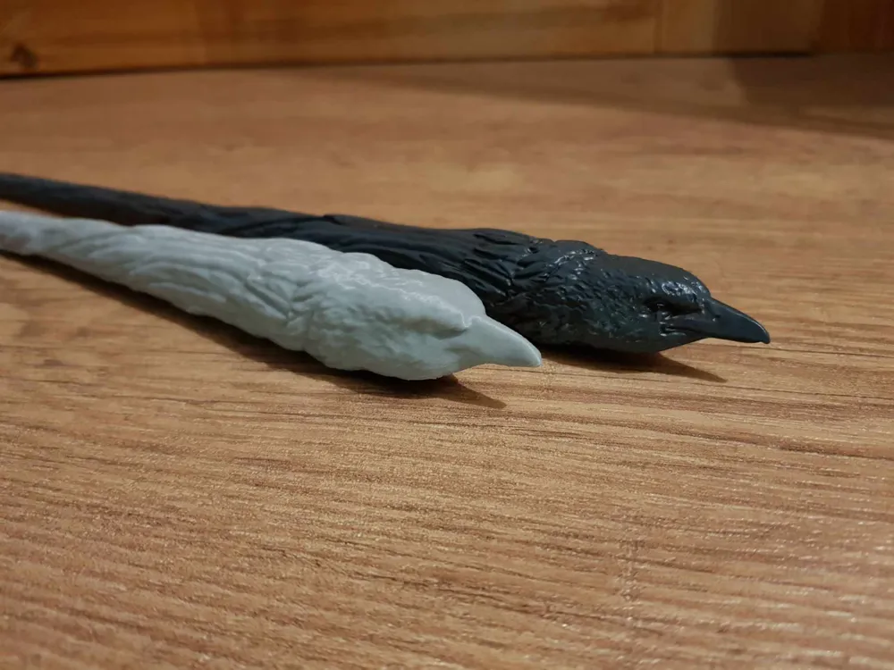 Ravenclaw House Mascot Magic Wand - Free 3D Print Model - MakerWorld