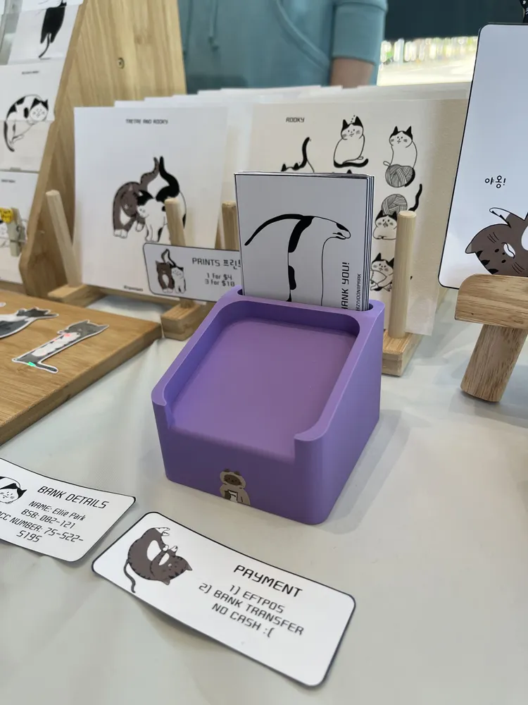 Square Reader Market Dock - Free 3D Print Model - MakerWorld