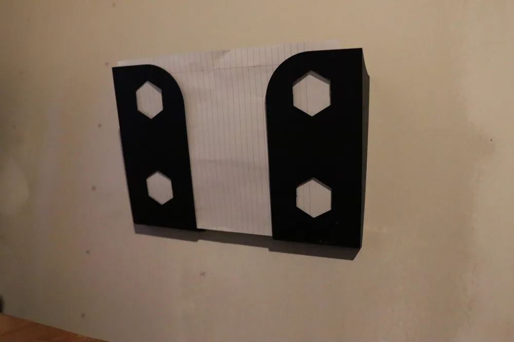 Wall Mounted File Holder - Free 3D Print Model - MakerWorld