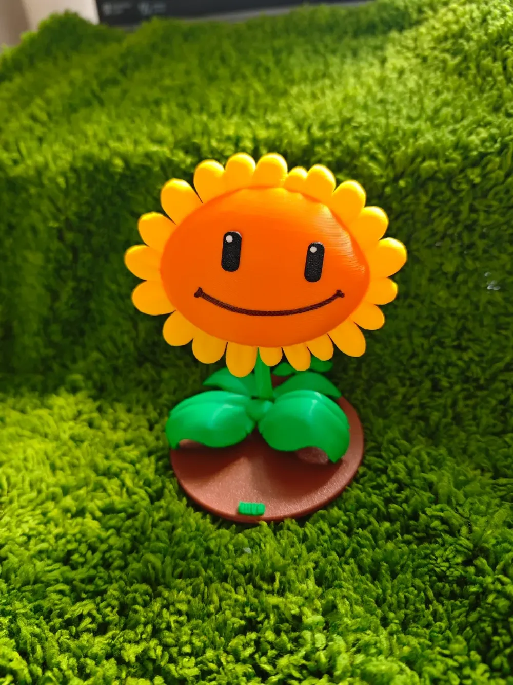 Plants vs Zombies Sunflower Desktop Display - Free 3D Print Model ...