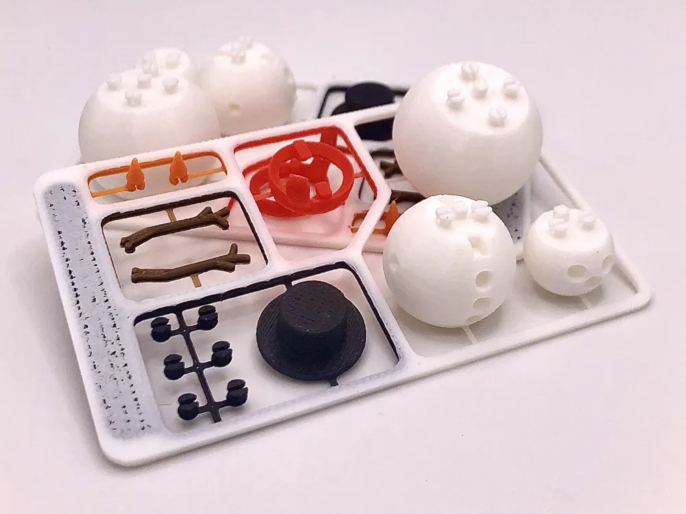 Christmas Snowman Kit Card! - Free 3D Print Model - MakerWorld