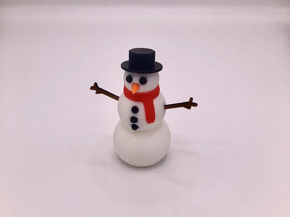 Christmas Snowman Kit Card! - Free 3D Print Model - MakerWorld