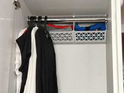 Overhead Closet Storage Shelf (also for IKEA PAX) - Free 3D Print Model ...