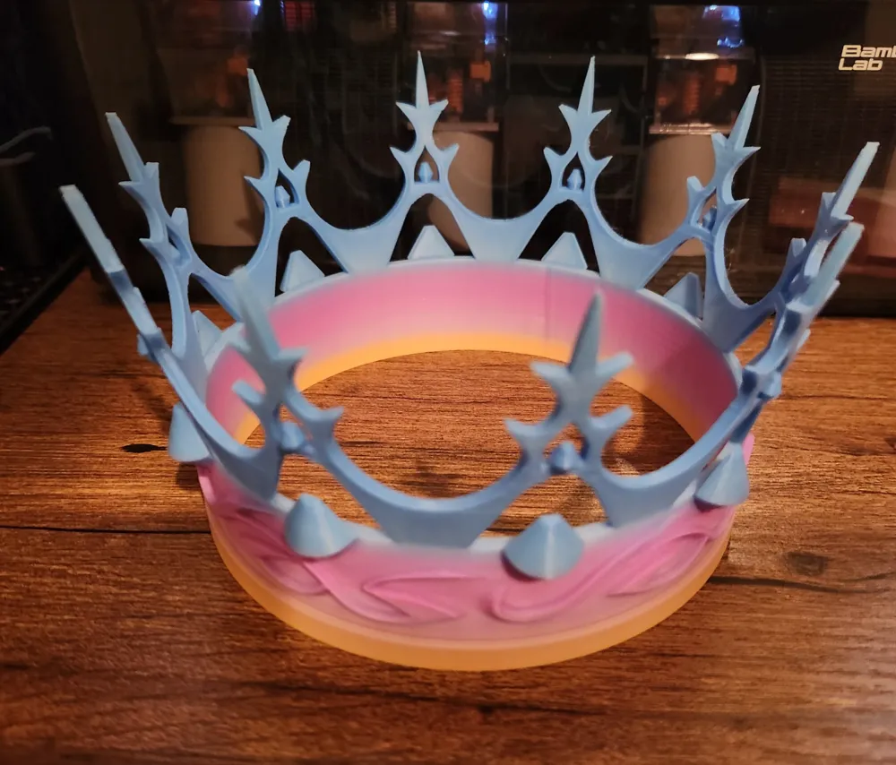 Birthday Crown - Free 3D Print Model - MakerWorld