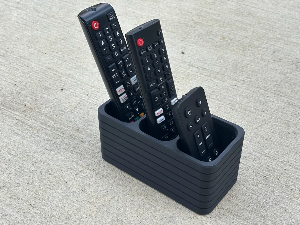 Modern Remote Holder by JB Custom Designs MakerWorld: Download Free 3D ...