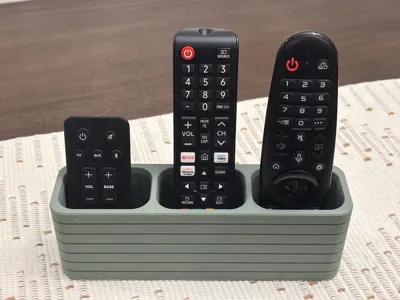 Modern Remote Holder by JB Custom Designs MakerWorld: Download Free 3D ...