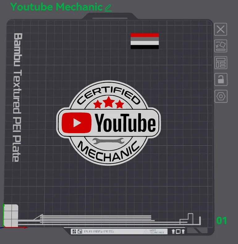 Certified Youtube Mechanic Sign by Wizard7741 - MakerWorld