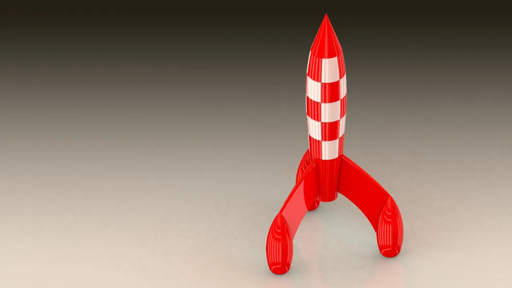 Professor Calculus's Rocket - Professor Calculus's Rocket by ♻️ zino 🧩 ...