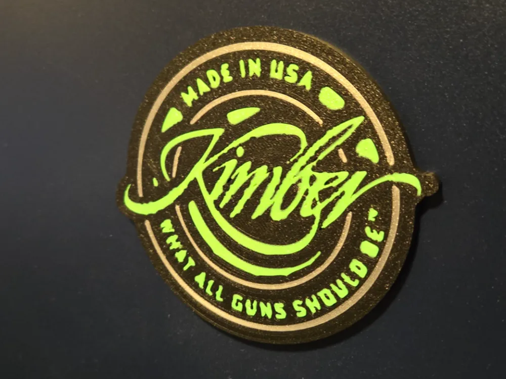Kimber Logo Hitch Cover by ChopperOriginals MakerWorld: Download Free ...