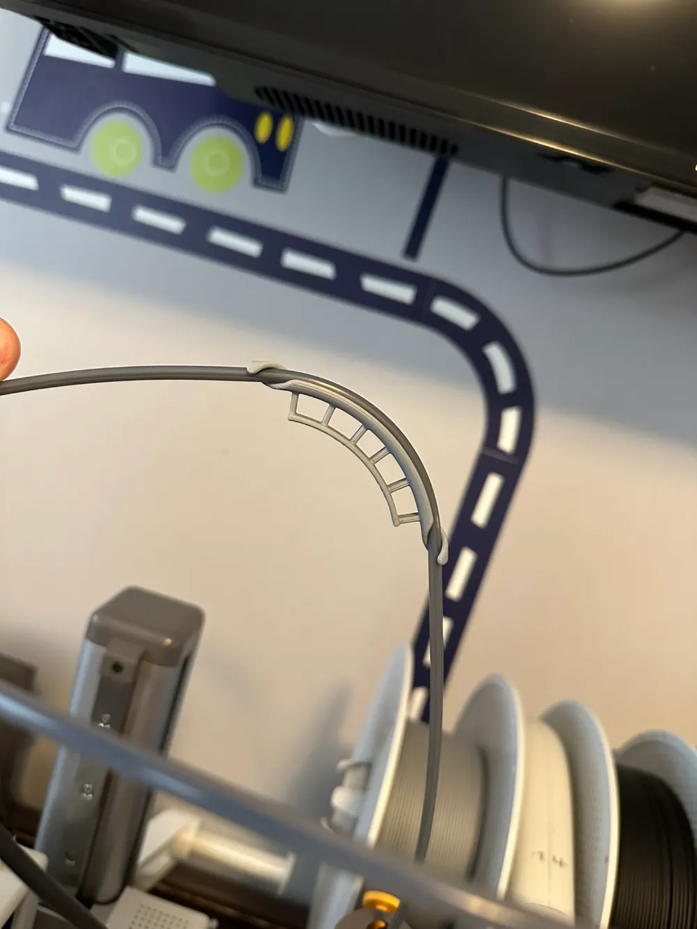 90°, 180°, or 60° PTFE Bowden tube bend guide - Free 3D Print Model ...