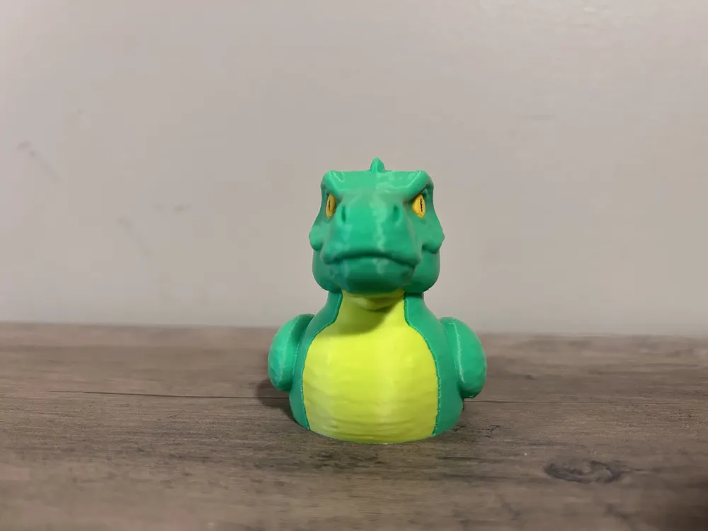 T-Rex Duck - Free 3D Print Model - MakerWorld