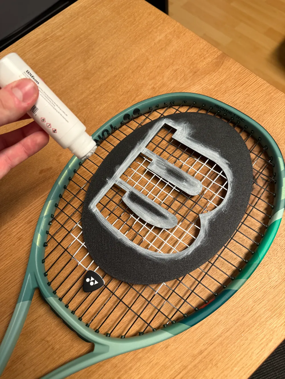 Wilson Logo Stencil for Tennis Rackets by Joel Semenic MakerWorld ...