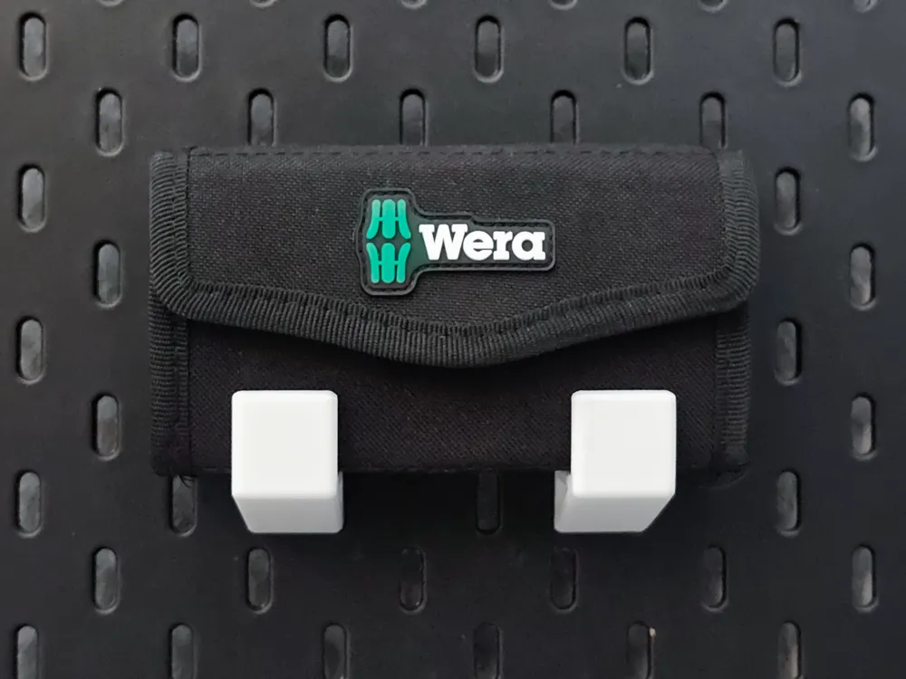 Skadis Wera Tool Bag Holder by AU3D MakerWorld: Download Free 3D Models