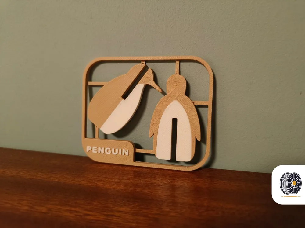 Cute Penguin Kit Card | AMS Ready, two sizes by Mike.stl MakerWorld ...