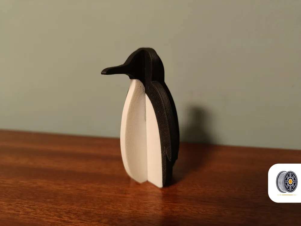 Cute Penguin Kit Card | AMS Ready, two sizes - Free 3D Print Model ...