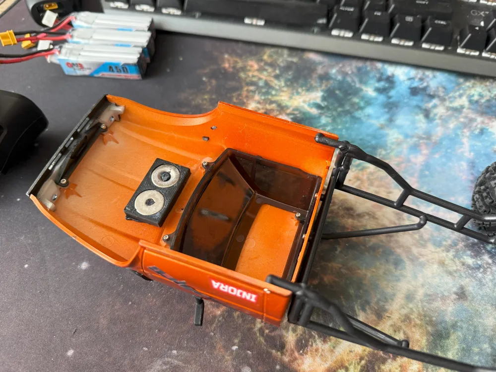 Hobbyplus CR-18P Injora IR60 Body Mount - Free 3D Print Model - MakerWorld