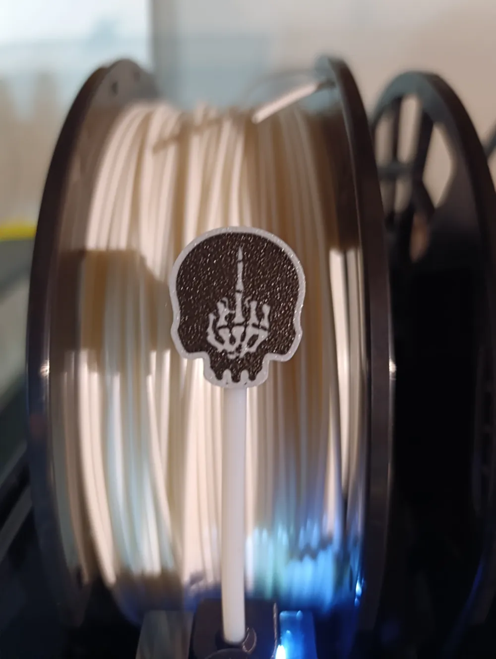Skull Filament AMS Anti tangle PTFE Guide by G3D Lab MakerWorld ...